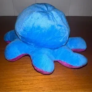 Toys | Happy Angry Reversible Octopus Blue Purple Nwot | Poshmark